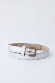 Antler - Belt - Silver Block – Tussock & Thread